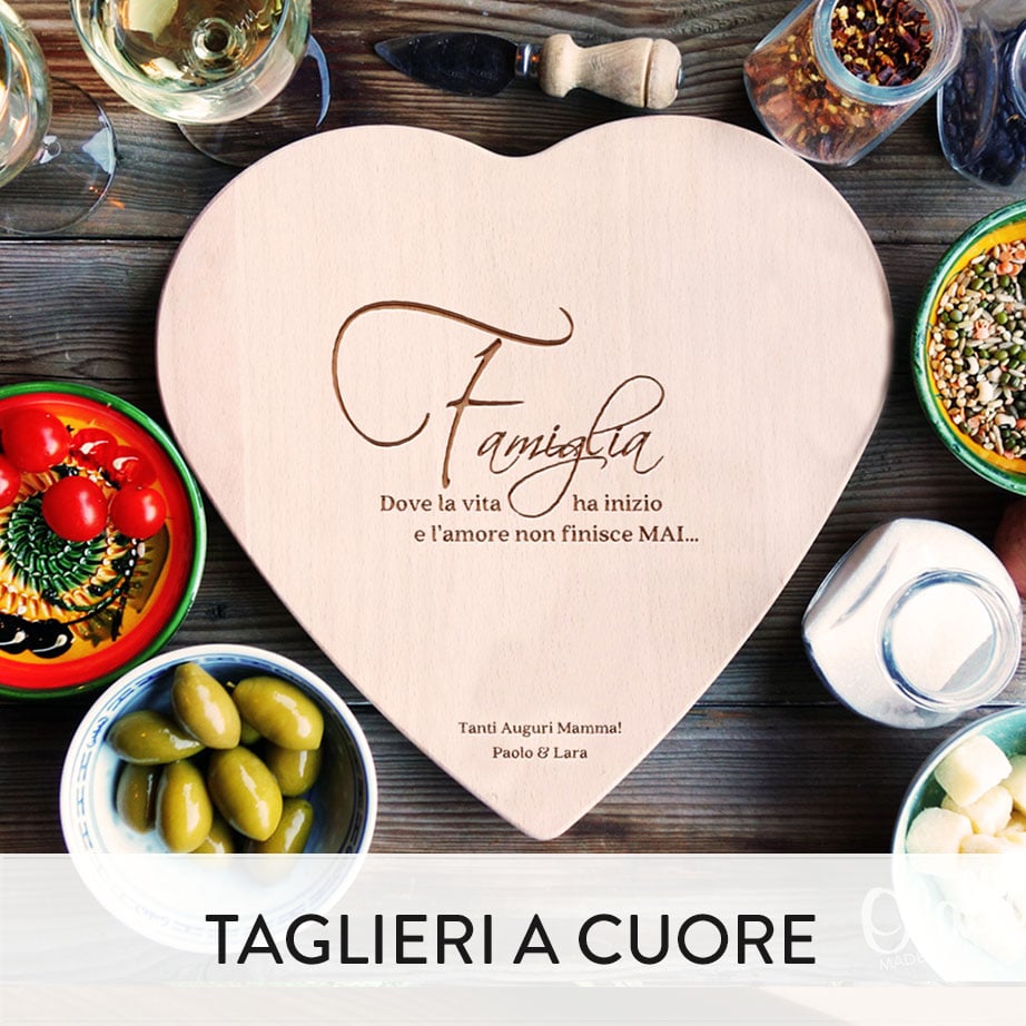 Taglieri Personalizzati Alta Qualità Made in Italy | Olalla.it