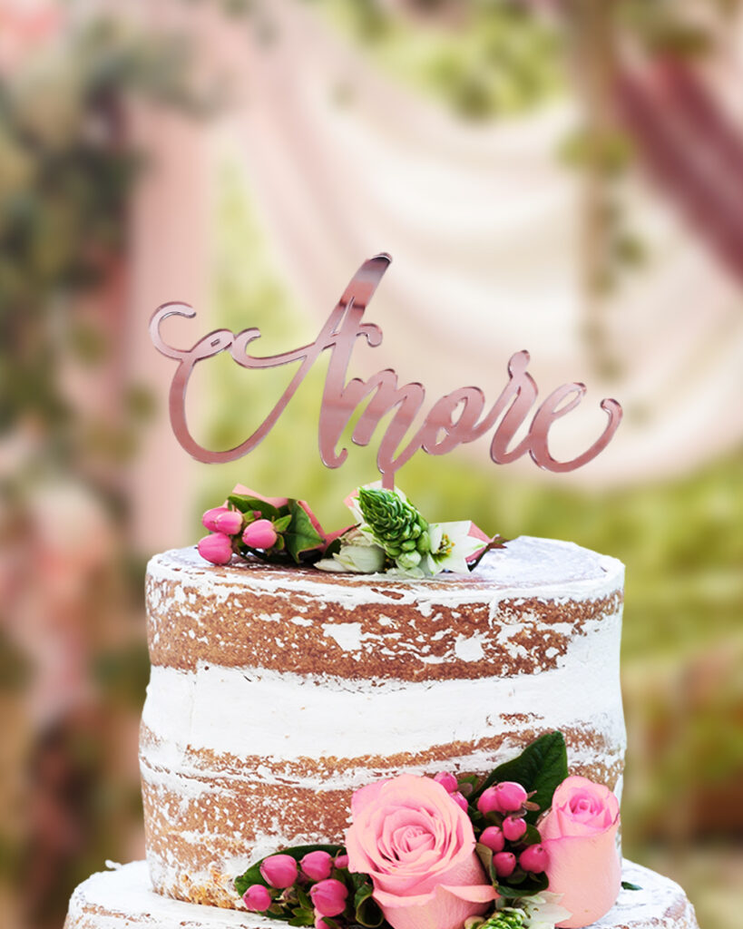 Cake Topper "Amore" | Olallà