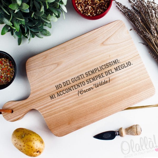 Taglieri Personalizzati Alta Qualità Made in Italy | Olalla.it