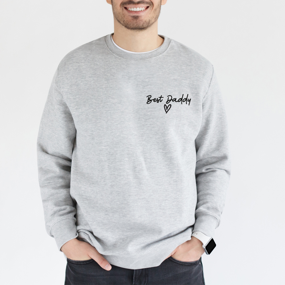 Felpa Personalizzata con Frase e Cuoricino - Idea Regalo per la Festa ...
