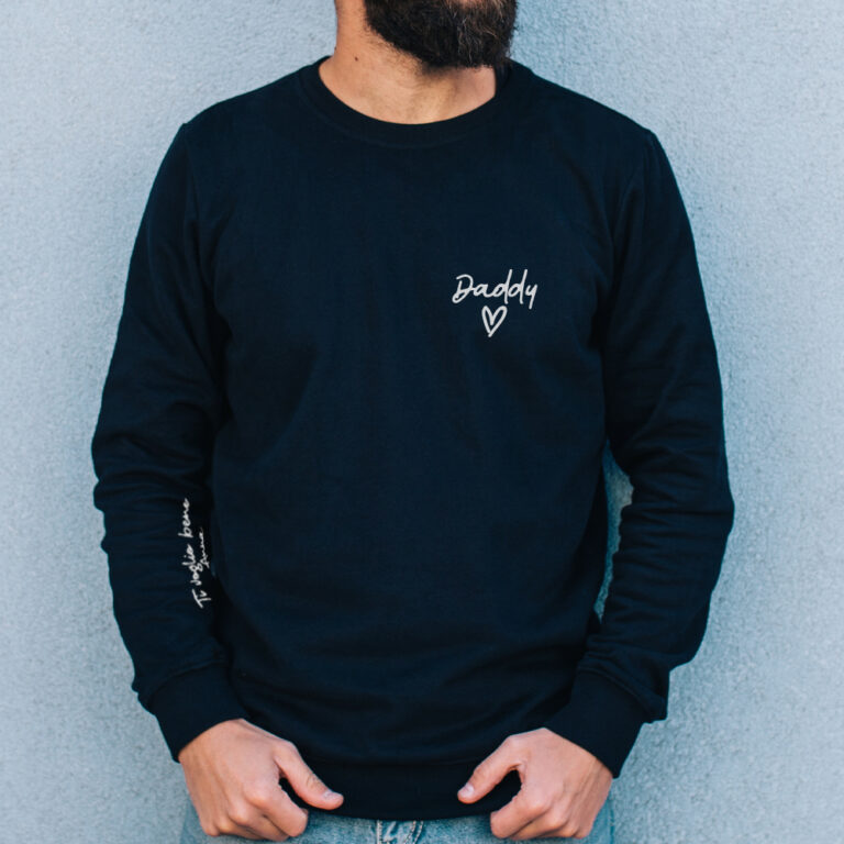Felpa Personalizzata con Frase e Cuoricino - Idea Regalo per la Festa ...