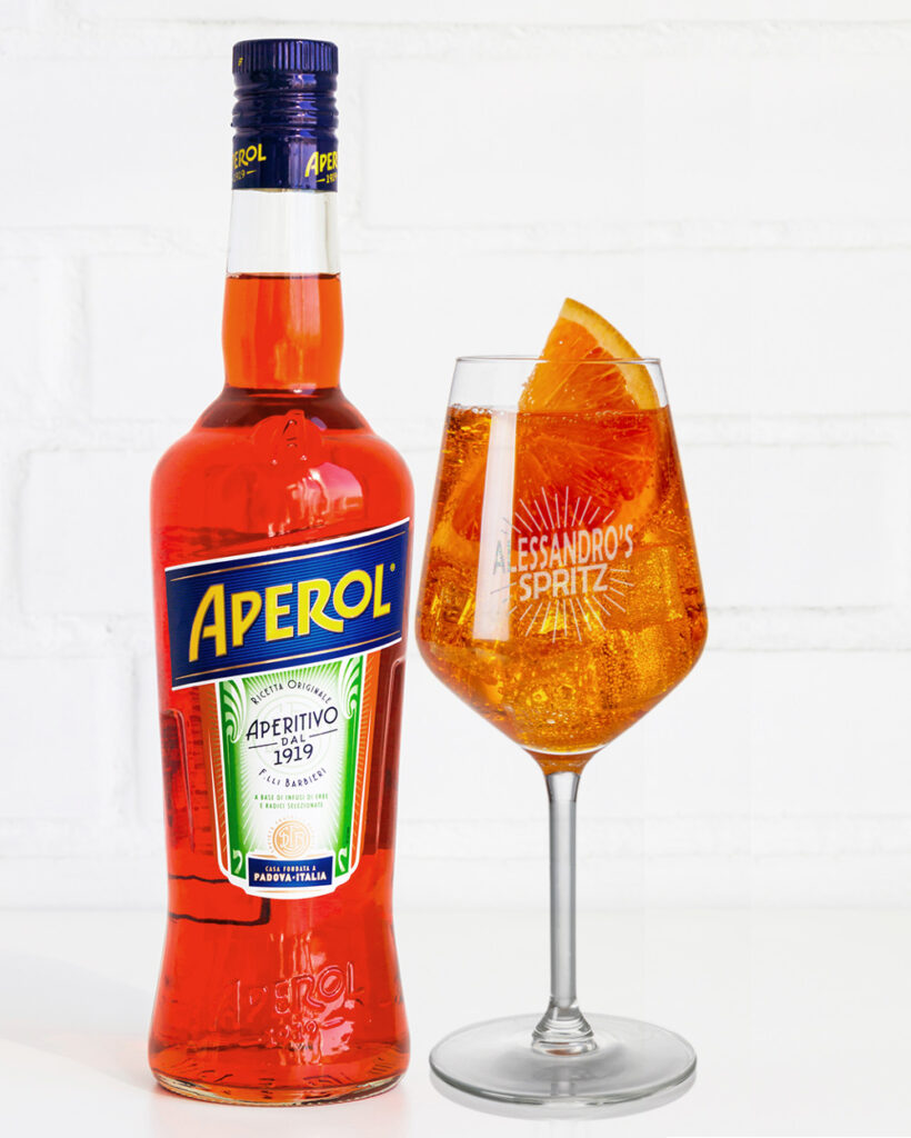Bicchiere da Spritz Aperol Personalizzato con Nome - Idea Regalo ...