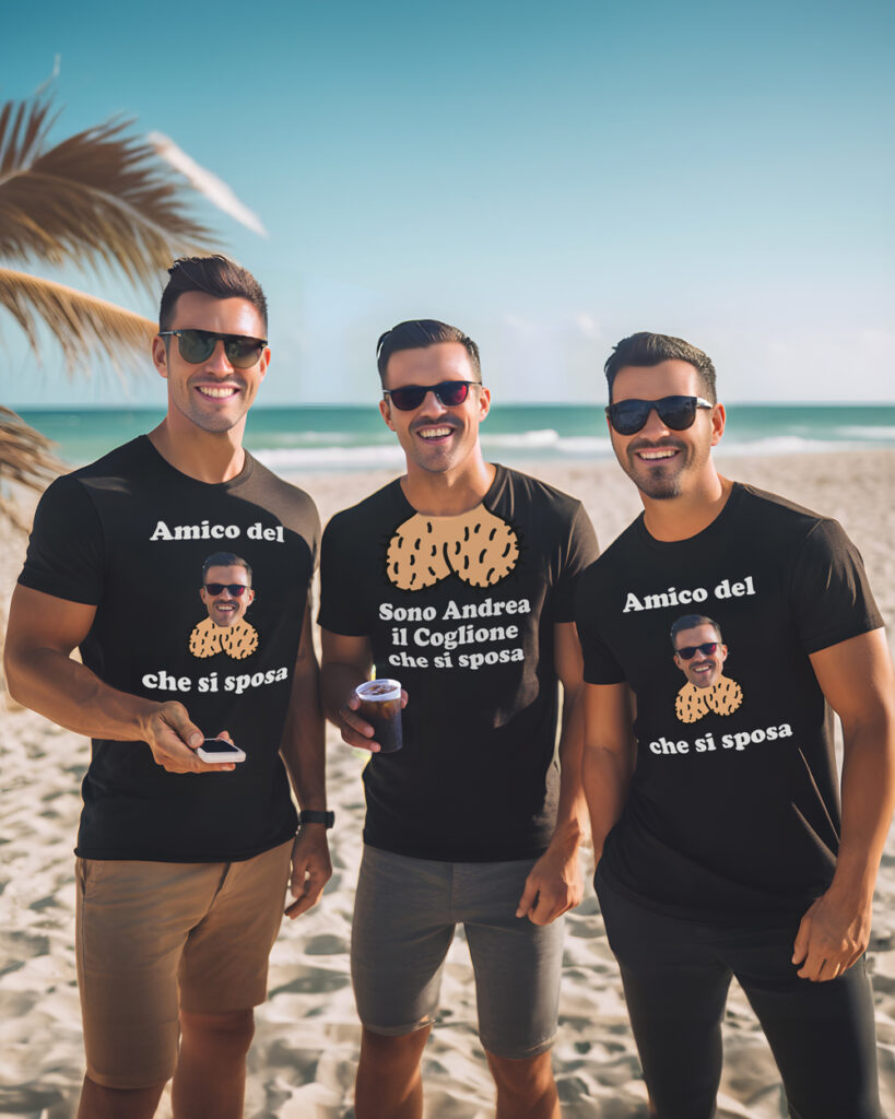 Maglietta T-Shirt, Crea il Tuo Set Coordinato "Sono il Coglione Che Si ...