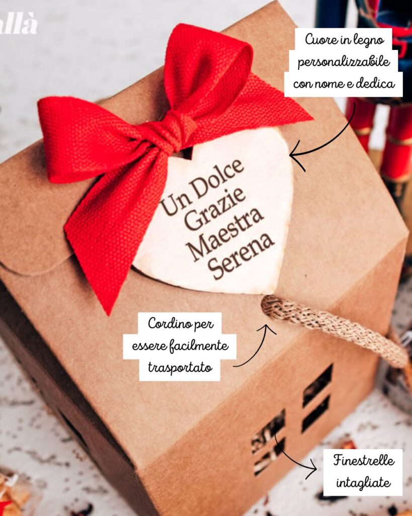 Gift Box Gastronomica con Tisana Miele Frutta Secca a Casetta Idea ...